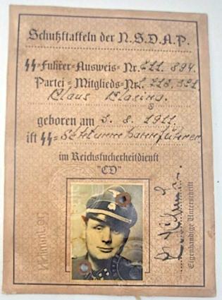 WW2 Original german militaria nazi ss panzer totenkopf items for sale