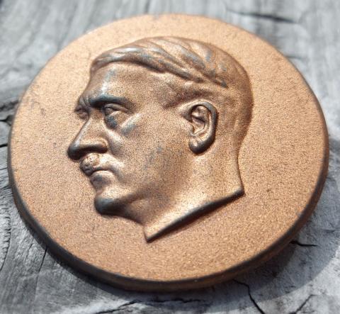 WW2 German Nazi early Adolf Hitler NSDAP partisan badge pin