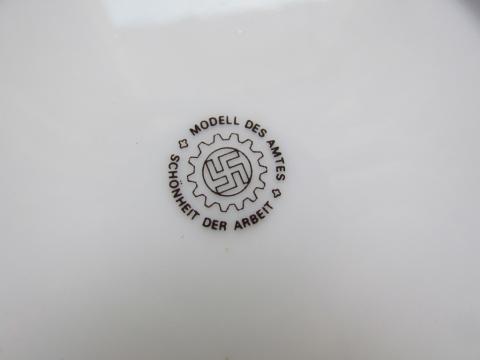 WW2 GERMAN NAZI NICE COMMEMORATIVE PORCELAIN PLATE DISHES 22 MAI 1939 ...