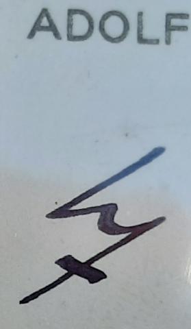 WW2 GERMAN NAZI ORIGINAL SIGNATURE OF ADOLF HITLER IN A FRAME WITH COA ...