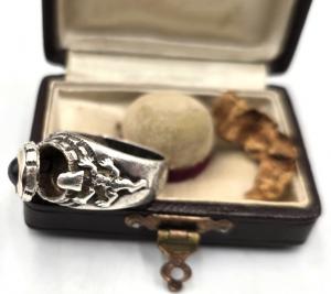 WW2 German Original Waffen SS Totenkopf Holocaust Panzer