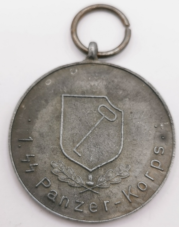 WW2 GERMAN NAZI WAFFEN SS PANZER KORPS ADOLF HITLER LAH DIVISION MEDAL