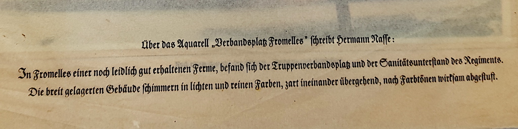 WW2 GERMAN NAZI RARE ADOLF HITLER 1915 ORIGINAL ARTWORK PAINTING ...