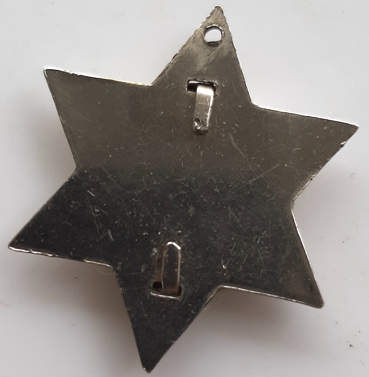 WW2 GERMAN NAZI UNIQUE STAR OF DAVID PENDANT SHOWING JEWISH FAMILY ...
